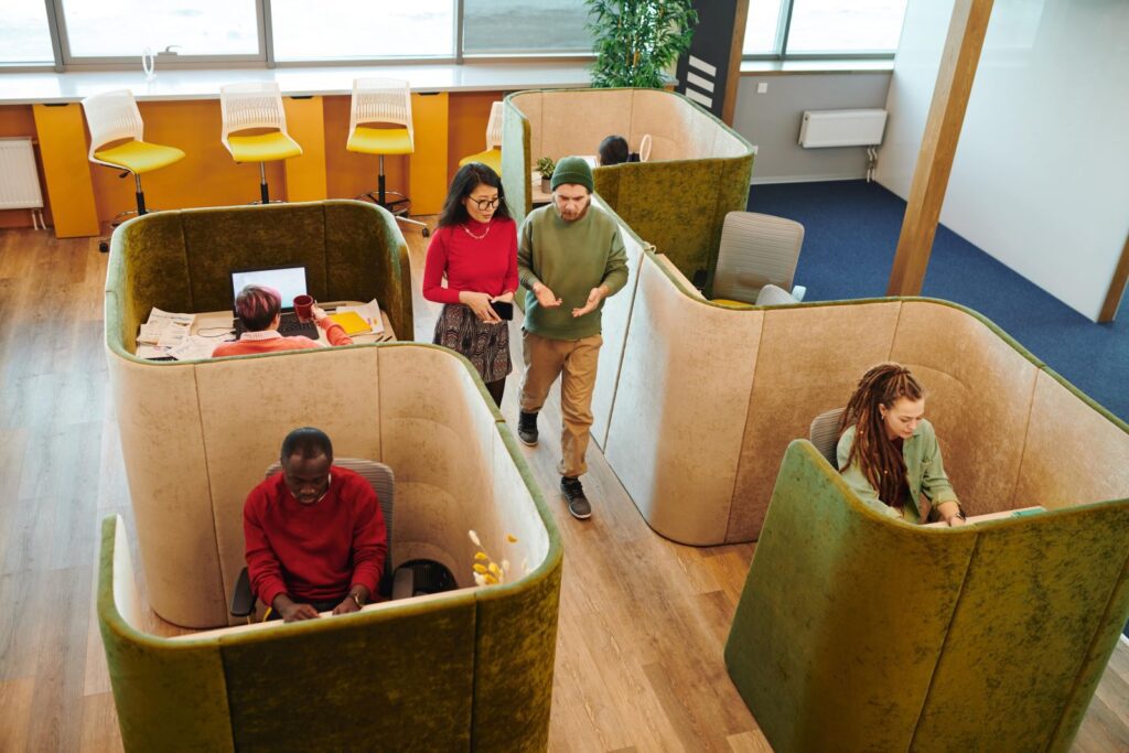 Company Interior Design: Reimagining Office Cubicles - TKI